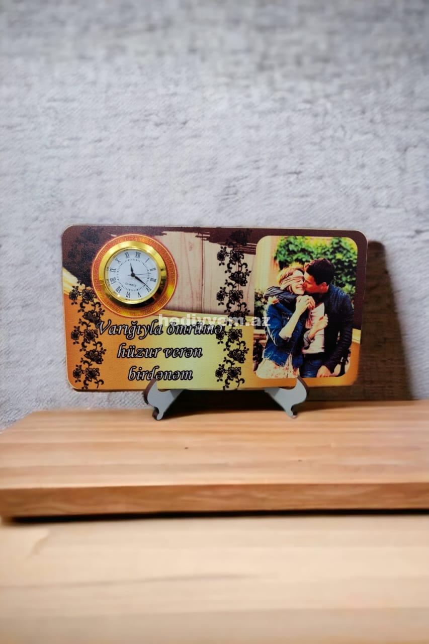 Sekilli Saat Kreativ Hediyye №823 — Hediyyem.az